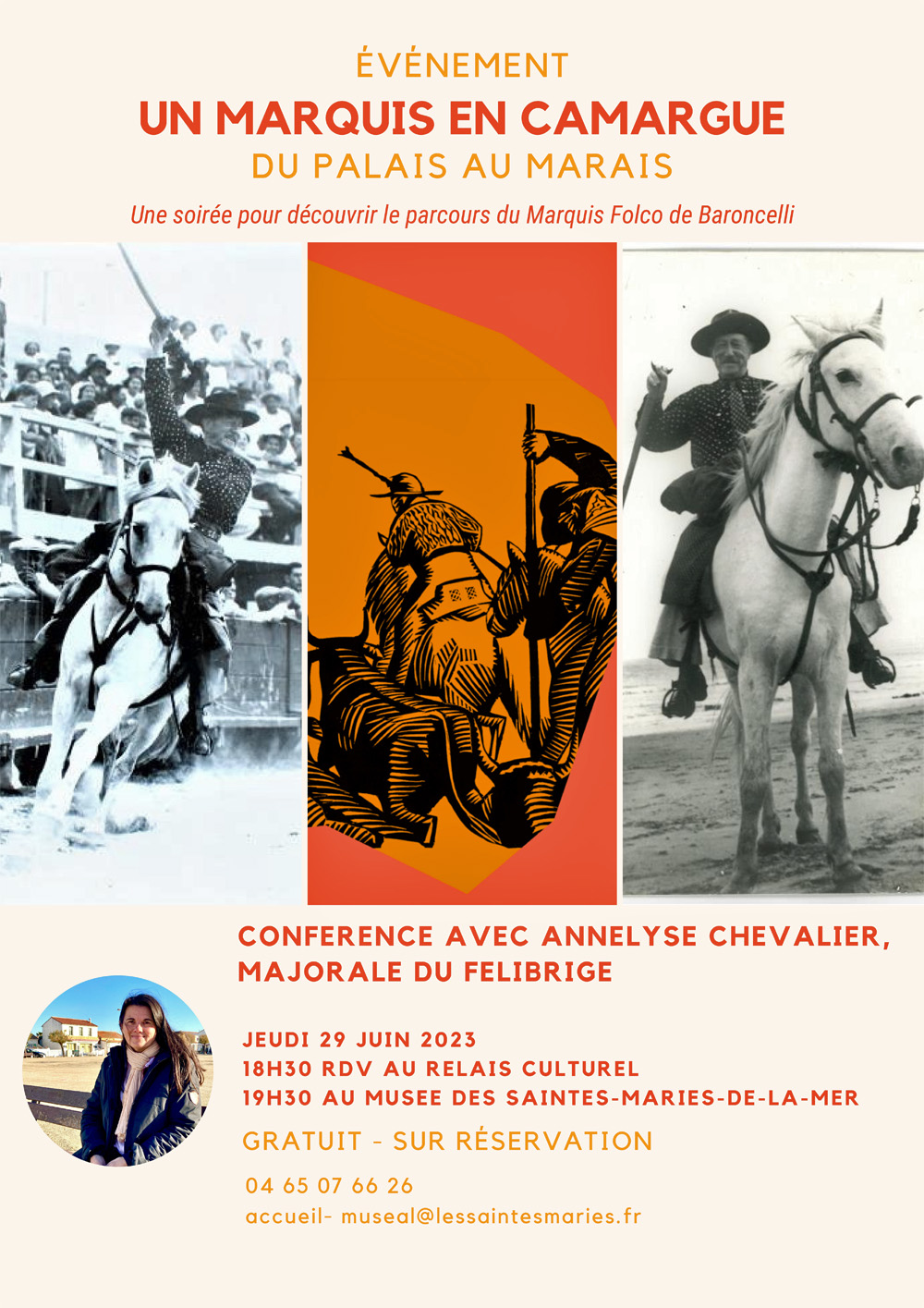 Un Marquis en Camargue : La conférence d'Annelyse Chevalier - Voir Plus