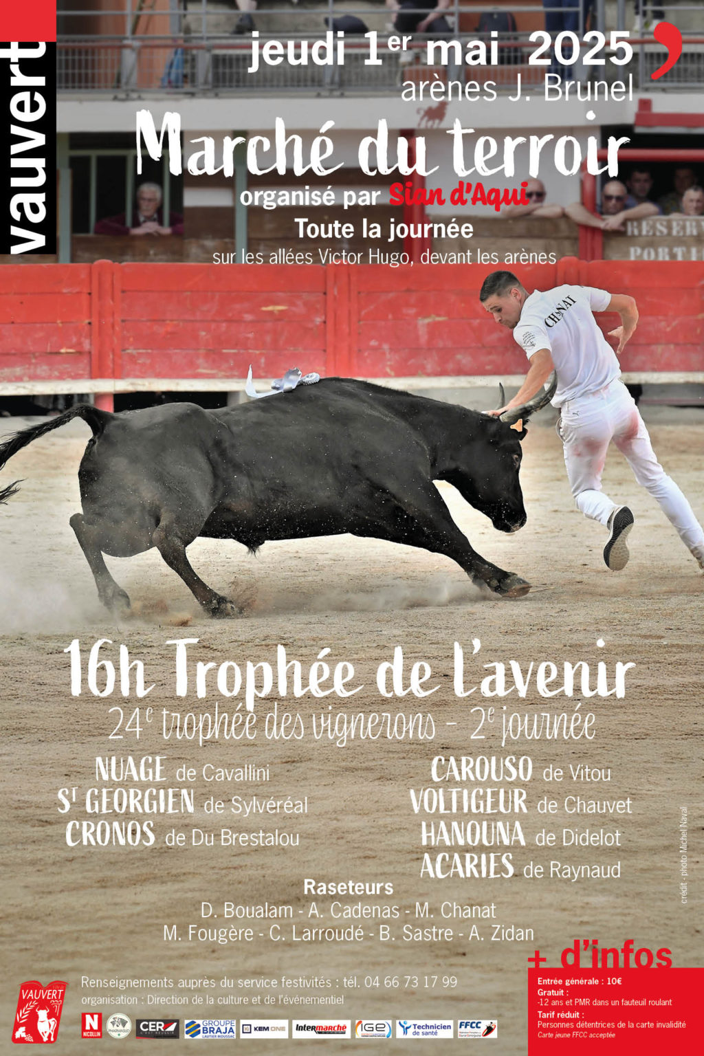 Arènes du Grau du Roi : Courses camarguaises, la saison 2025 - Voir Plus